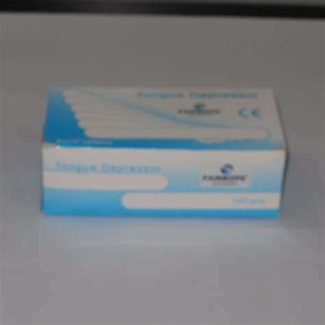 FAIRBIZPS Standard Size Wooden Polished Smooth Edges Tongue Depressor