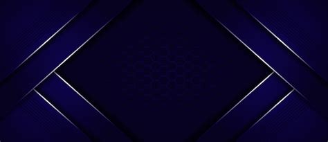Premium Vector Elegant Dark Blue Background With Overlap Layer