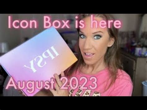 Ipsy Icon Box Unboxing August Youtube