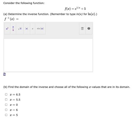solved consider the following function f x {1 x 5 a