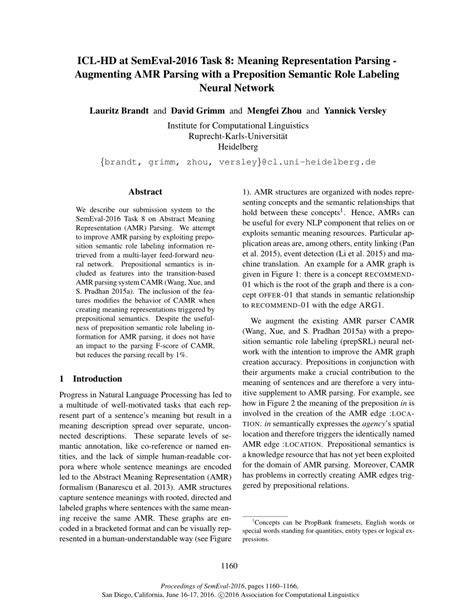 pdf icl hd at semeval 2016 task 8 meaning representation parsing augmenting amr parsing