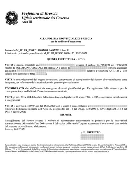 Questa Ordinanza Della Prefettura Di Brescia Ha Dell Incredibile