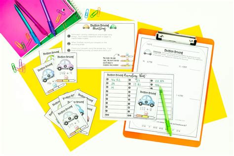 Multi Digit Division Guided Math Workshop The Owl Teacher