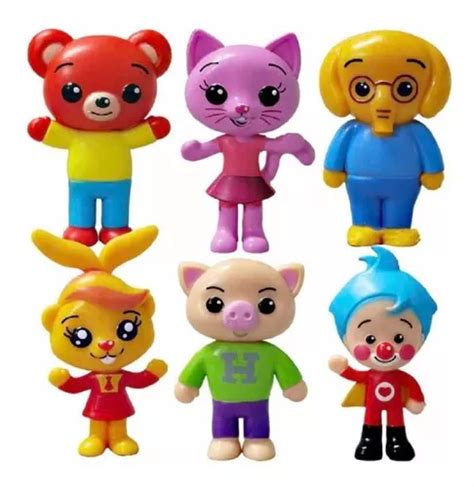 Set Figuras Payaso Plim Plim Y Sus Amigos Env O Inmediato Cuotas