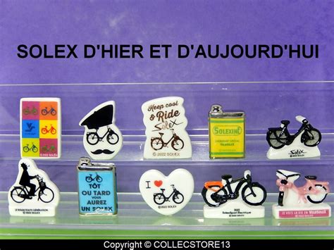 SERIE COMPLETE DE FEVES SOLEX D HIER ET D AUJOURD HUI 2023 Fèves de