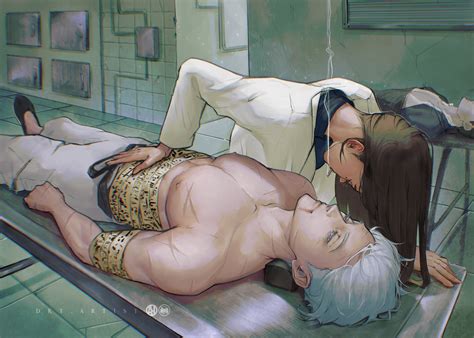 Gojou Satoru Ieiri Shoko And Higuruma Hiromi Jujutsu Kaisen Drawn