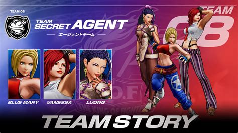 SNK GLOBAL On Twitter KOF XV Details Behind TEAM SECRET AGENT S
