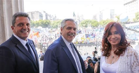 Con la presencia de Alberto Fernández Cristina Kirchner y Sergio Massa