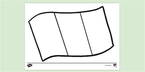 FREE Republic Of Ireland Flag Wavy Colouring Sheet