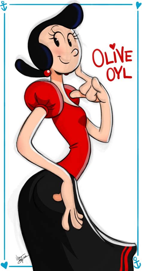 Olive Oyl And Popeye Telegraph