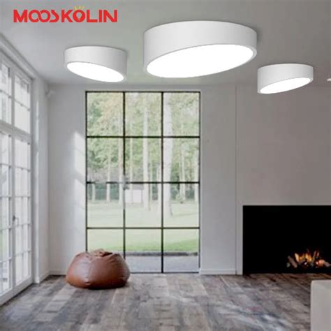 Luzes de teto modernas led para iluminação interior plafon led redondo