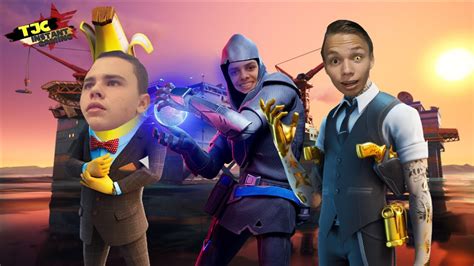 Así es Fortnite con mis amigos Vol 3 YouTube