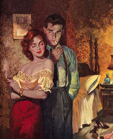 Mutual Desires Romance Art Pulp Fiction Art Romantic Art