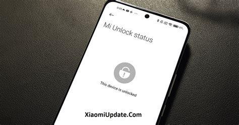 Xiaomi Hyperos Bootloader Unlock Guide Xiaomi Update