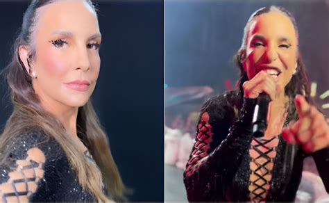 Ela não deixa passar uma baixaria Ivete Sangalo flagra momento