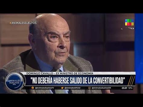 Domingo Cavallo No debería haberse salido de la convertibilidad