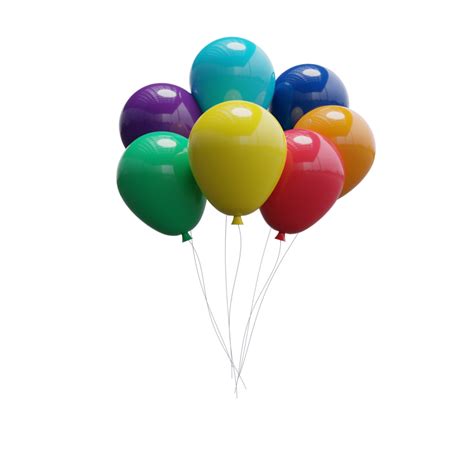 Globos D Representaci N D Png