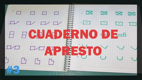 CÓmo Hacer Cuaderno De Apresto 3 Youtube