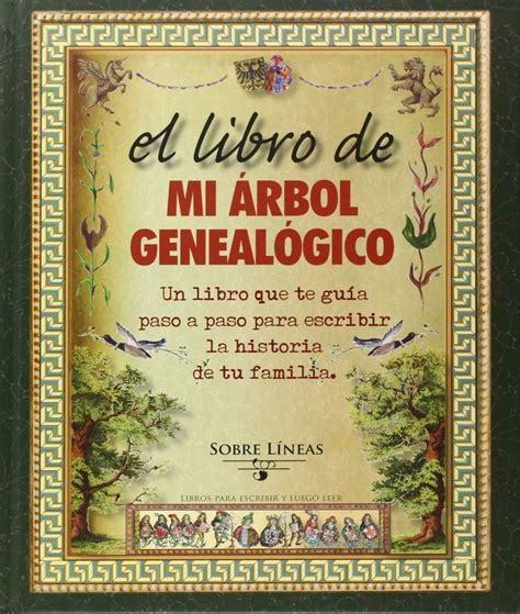 El Libro De Mi rbol Genealgico Sobre Lªneas De Mi El