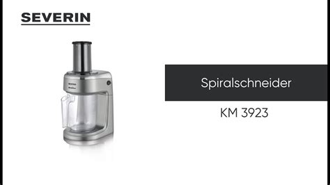SEVERIN Elektrischer Spiralschneider Mr Twister KM 3923 YouTube