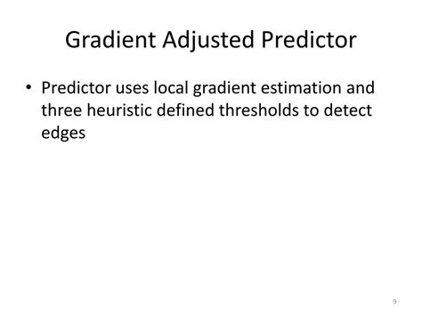 ppt gradient edge detection predictor for image lossless compression powerpoint presentation