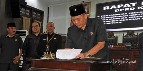 Melalui Proses Panjang Ranperda APBD 2024 Disetujui Jadi Perda