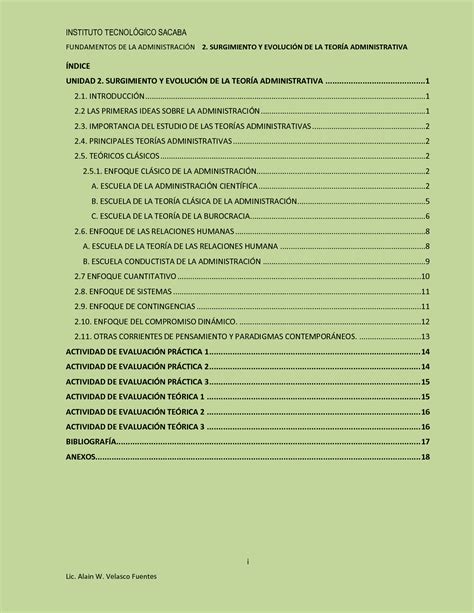 SOLUTION Unidad 2 Surgimiento Y Evolucion De La Teor A Adm Studypool