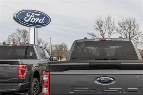 Ford F 150 Display At A Dealership The Ford F150 Is Available In XL