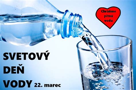 Viete akú vodu doma pijete Požiadajte si na Svetový deň vody o jej