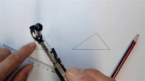 inscribe circumscribe circle to triangle technical graphics youtube
