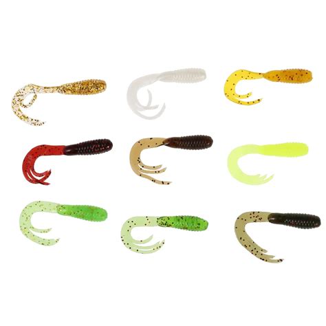 Handmade Soft Fishing Lures Capuchin Maggots Grub Worms Artificial