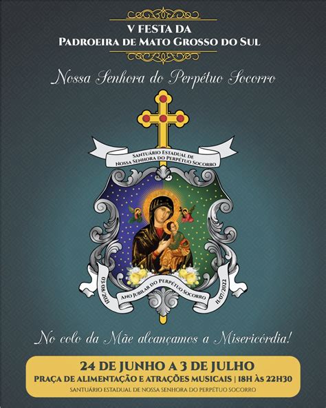 Festa da Padroeira será entre os dias 24 de junho e 3 de julho