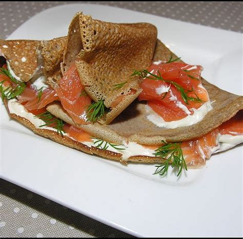 Recette crêpes au saumon fumé et à la mascarpone