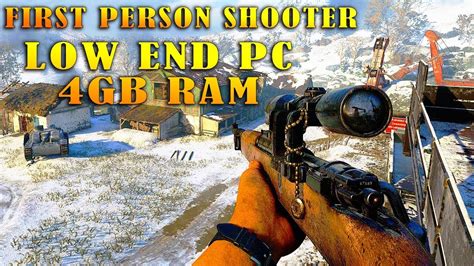 Top 10 Best FPS Games For Low End PC 2017 YouTube