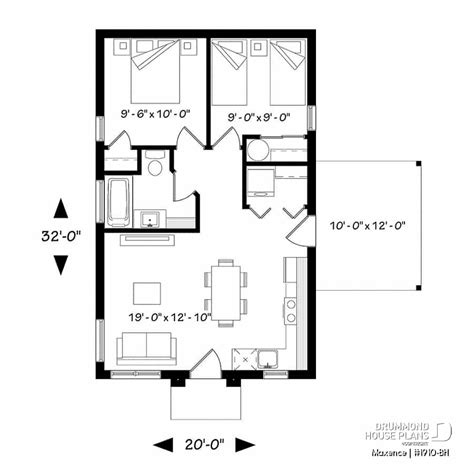 House Plan Bedrooms Bathrooms Bh Drummond Plans