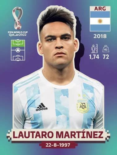 Lamina Mundial Qatar 2022 Arg19 Lautaro Martinez En Venta En Renca