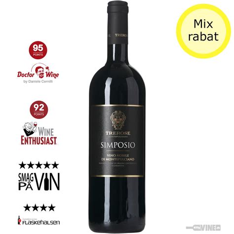 Trerose Simposio Vino Nobile di Montepulciano 2016 Rødvin BilligVine dk