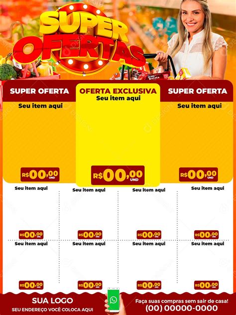 Modelo De Encarte Super Oferta Qr Ofertas The Best Porn Website