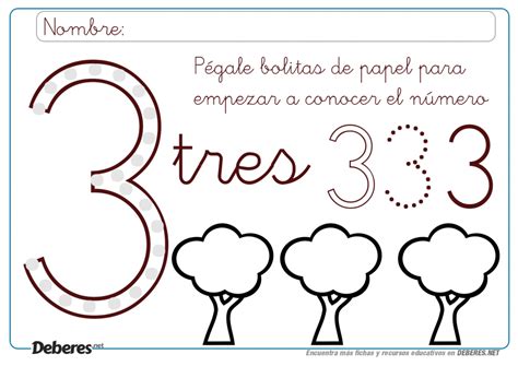Fichas Del N Mero Para Imprimir Y Colorear