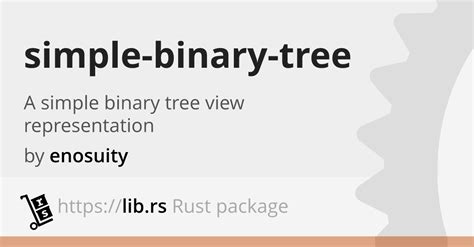 Simple Binary Tree Data Structures In Rust Lib Rs