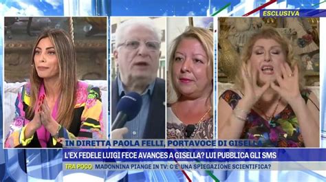 Lex Fidanzata Di Ezio Greggio Per La Prima Volta In Television Dopo La