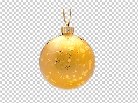 Bola De Navidad Dorada Dorado Bolas De Navidad Navidad Creativa Png