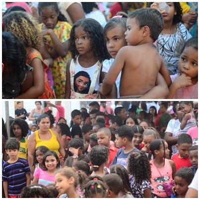 Igreja promove uma tarde inteira de muita diversão para as crianças