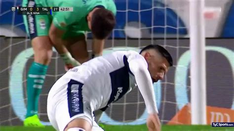 Gimnasia vs Talleres el gol de Ramón Sosa 0 3