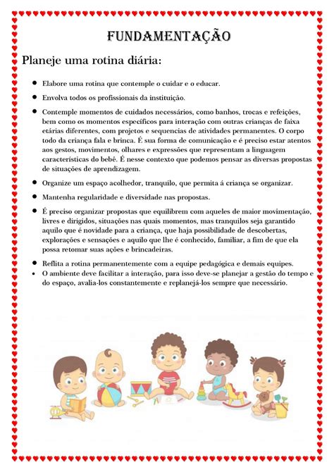 Plano De Aula Para Ber Rio Revoeduca