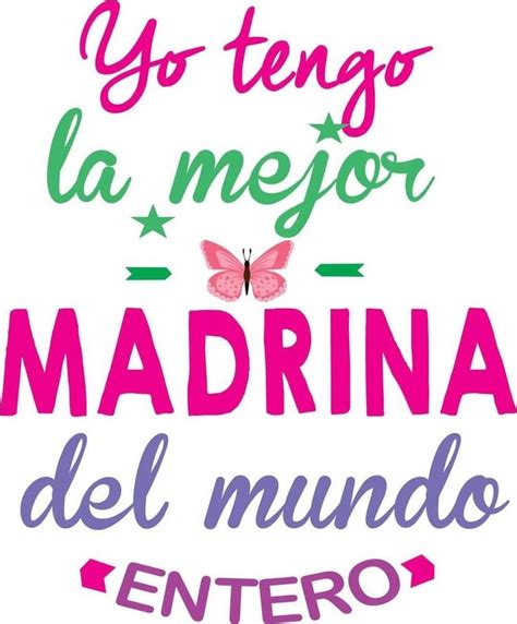 Pin de Estefani en Quick Saves Frases para madrinas Feliz día de la