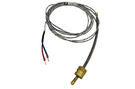 Termopar Tipo J 6mm Baioneta Grande 5 Metros Eletru S Componentes