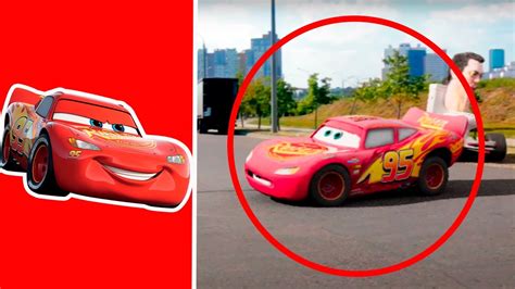 10 RAYO MCQUEEN En La Vida Real Rayo McQueen CAPTADO EN CAMARA YouTube