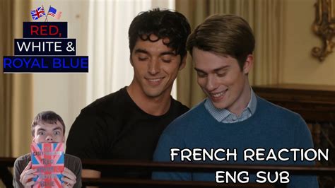 RED WHITE ROYAL BLUE FRENCH REACTION ENG SUB FIRST TIME WATCHING