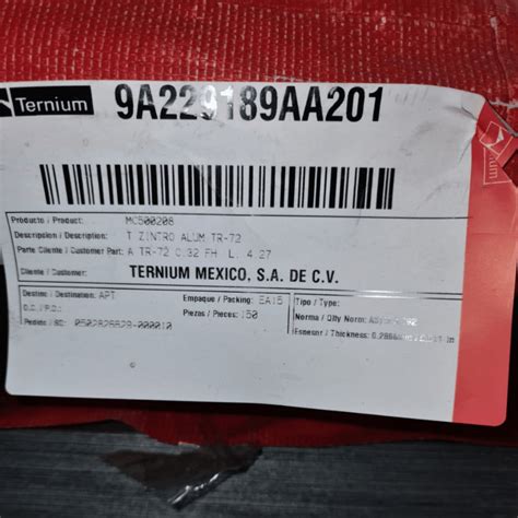 Lámina Acanalada R 72 Calibre 32 Ternium Aceros Zafari Fabricación